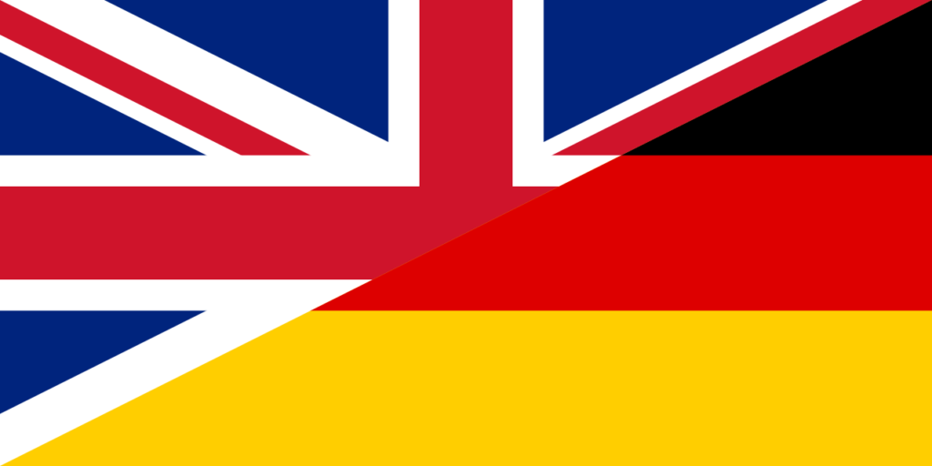english and german flag | Учебен Център "Скоростно Учене"